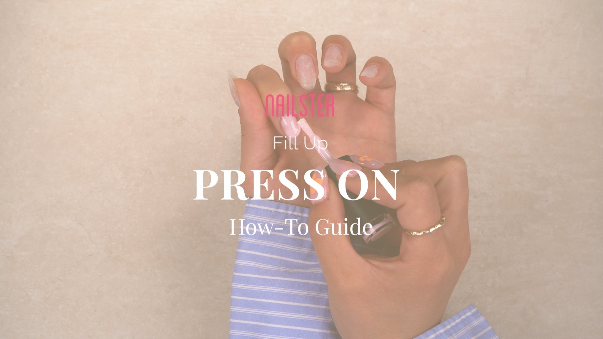 Oppfylling av Press-on tipp