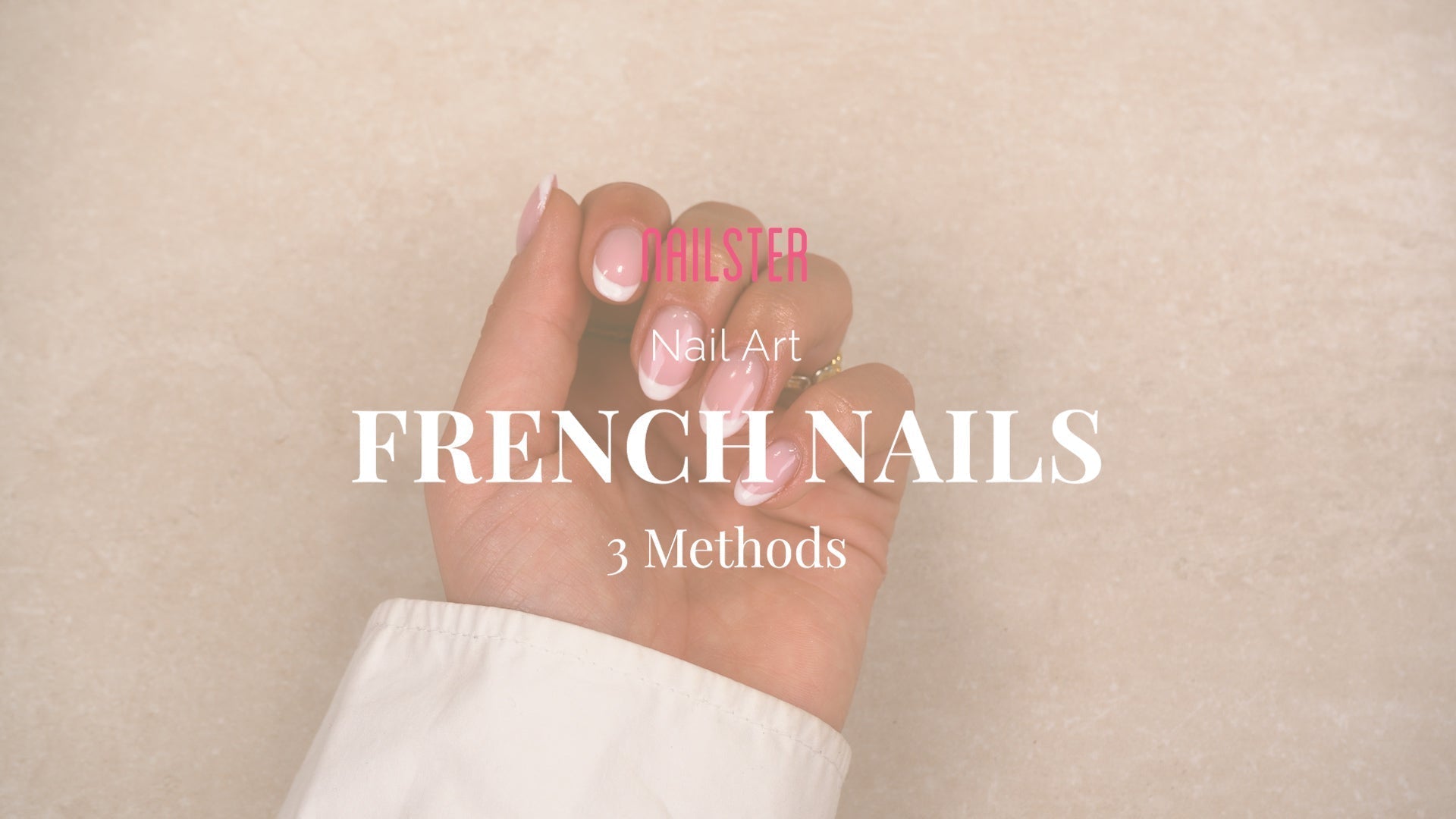Påføring av French Tips – 3 metoder